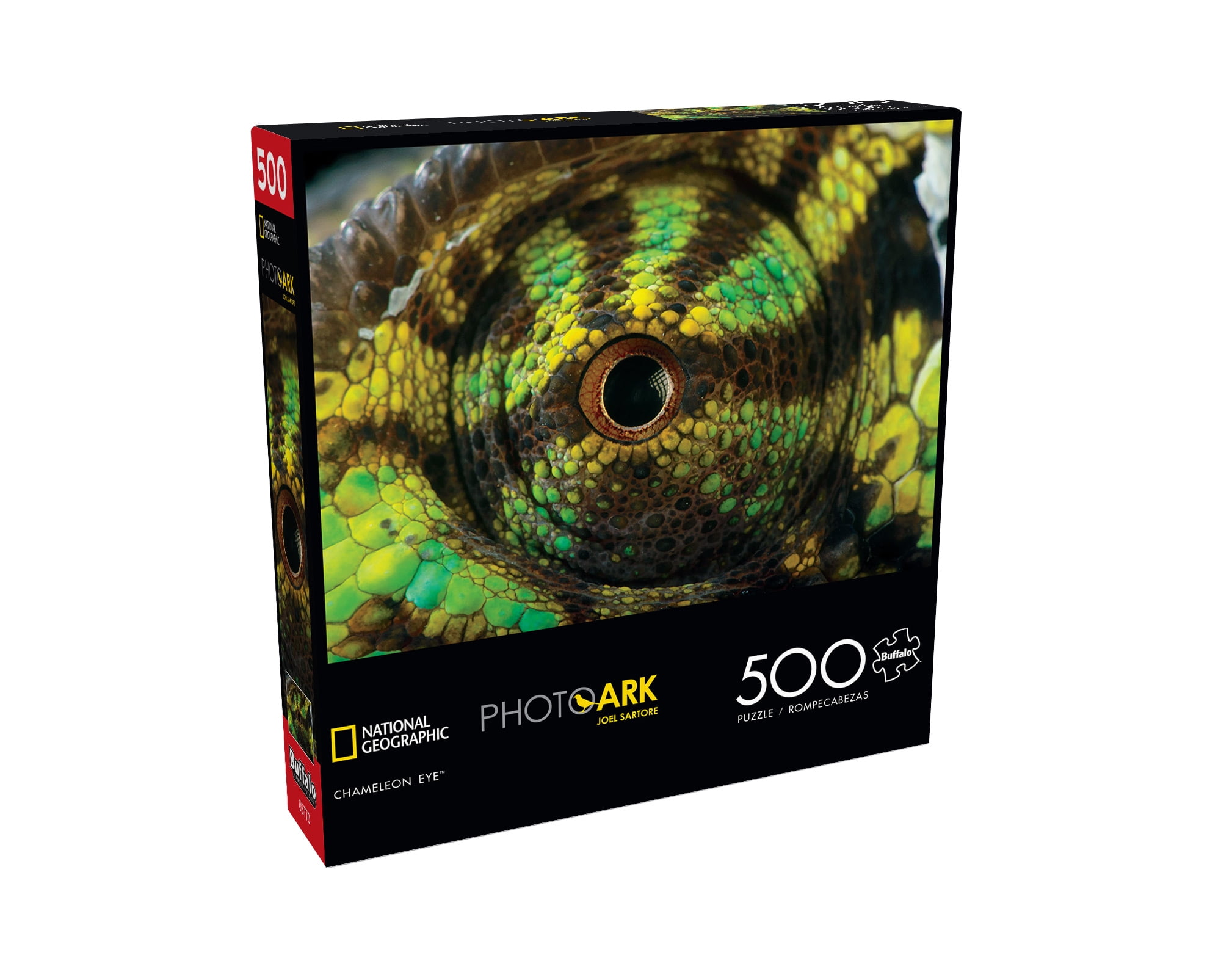 Buffalo Games National Geographic Chameleon Eye 500-Piece Interlocking ...