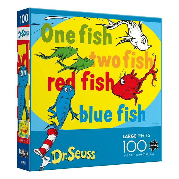 Buffalo Games One Fish Two Fish 100-Piece 15 x 11-Inch Interlocking ...