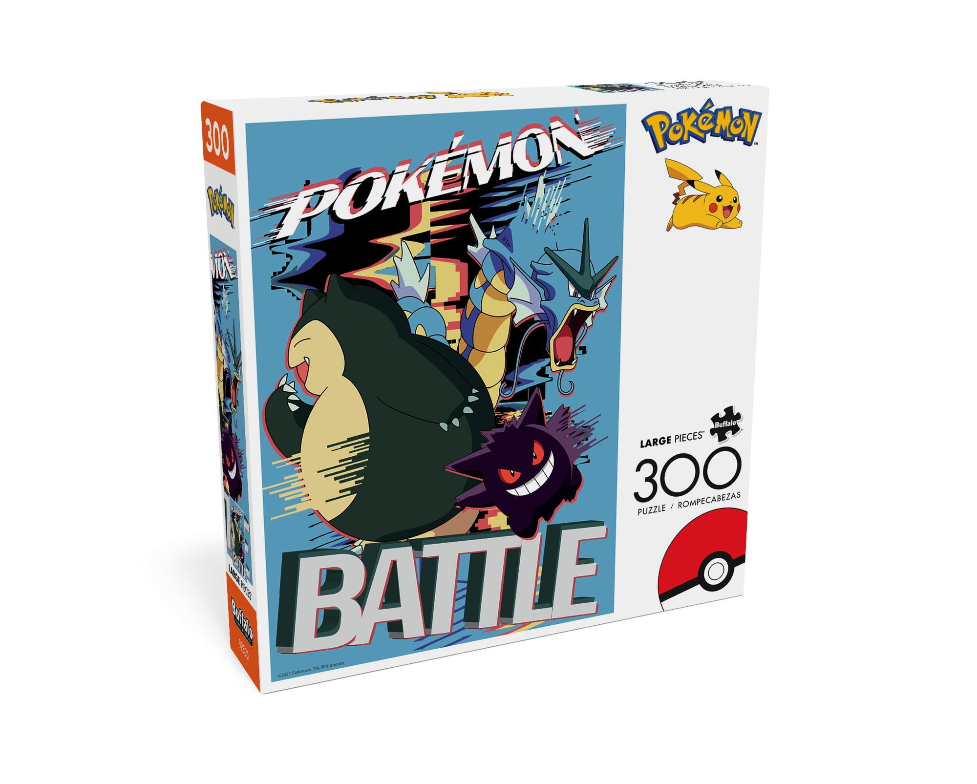 Buffalo Games Pokemon Battle Distortion 300-Piece Interlocking Jigsaw ...