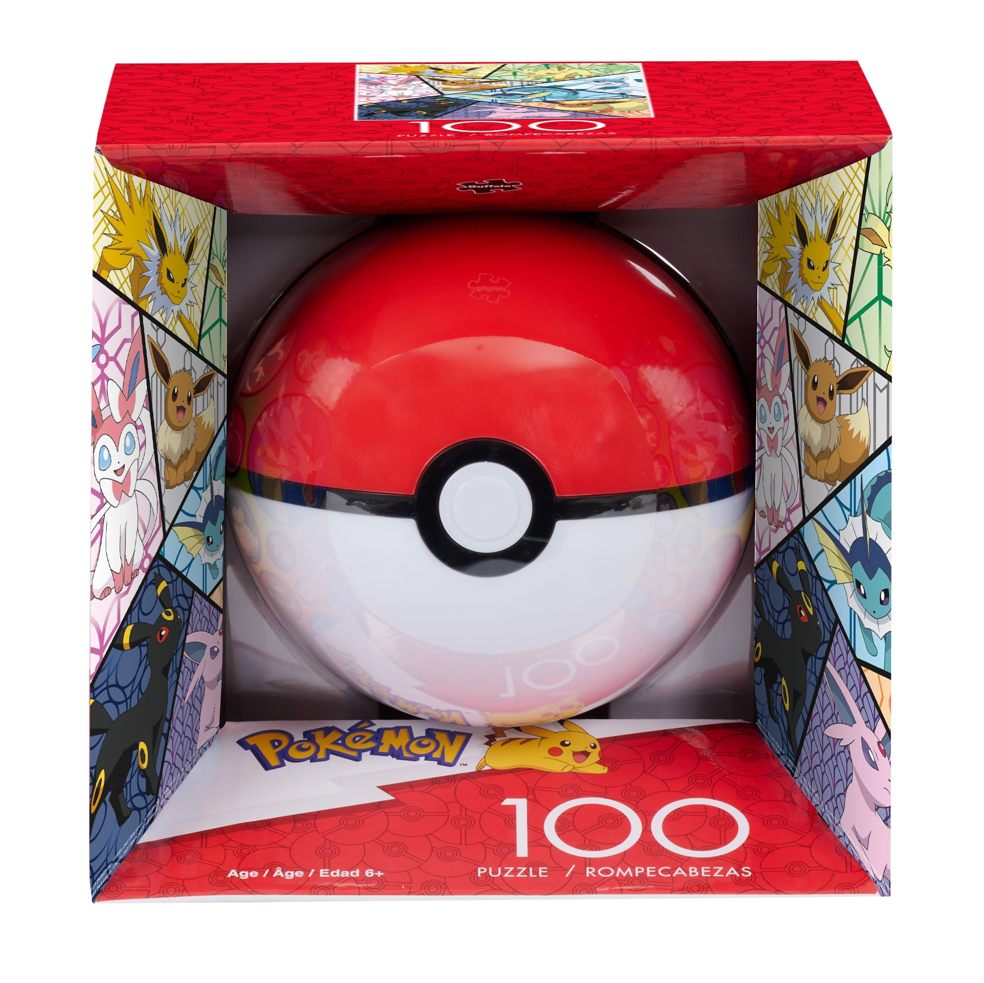 Buffalo Games Pokemon Eevee Montage 100-Piece 15 x 11-Inch Interlocking ...
