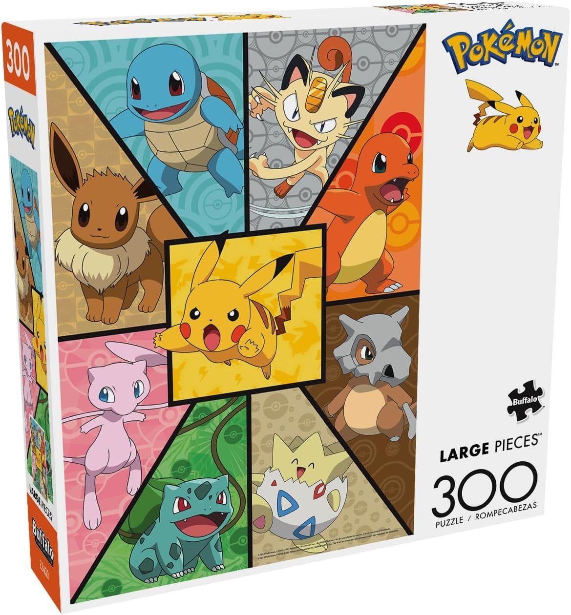 Buffalo Games - Pokemon- IFF17 Kanto Companions - 300 Piece Jigsaw ...