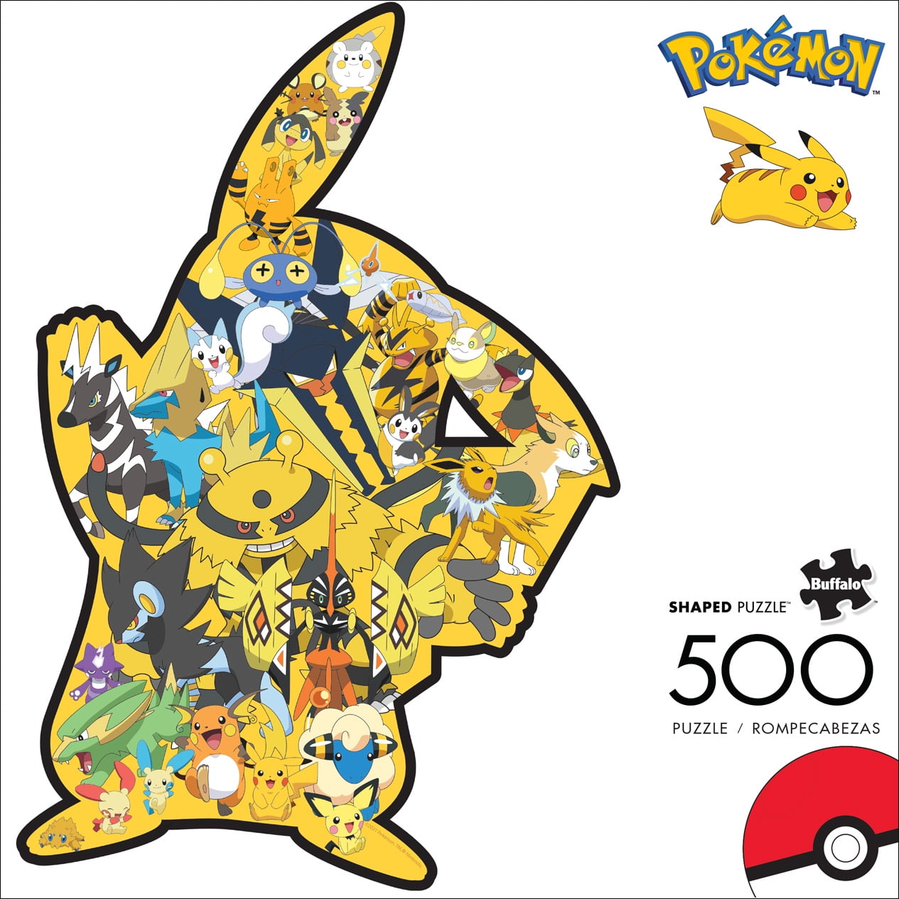 Buffalo Games Pokemon Pikachu Jigsaw Puzzle - 500 Pieces - Walmart.com