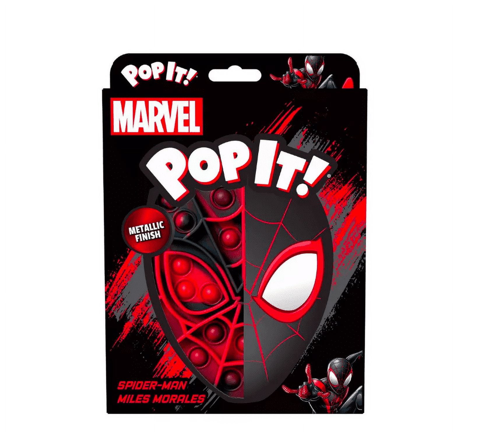 Buffalo Games - Pop It! - Marvel Spider-Man Metallic - Walmart.com