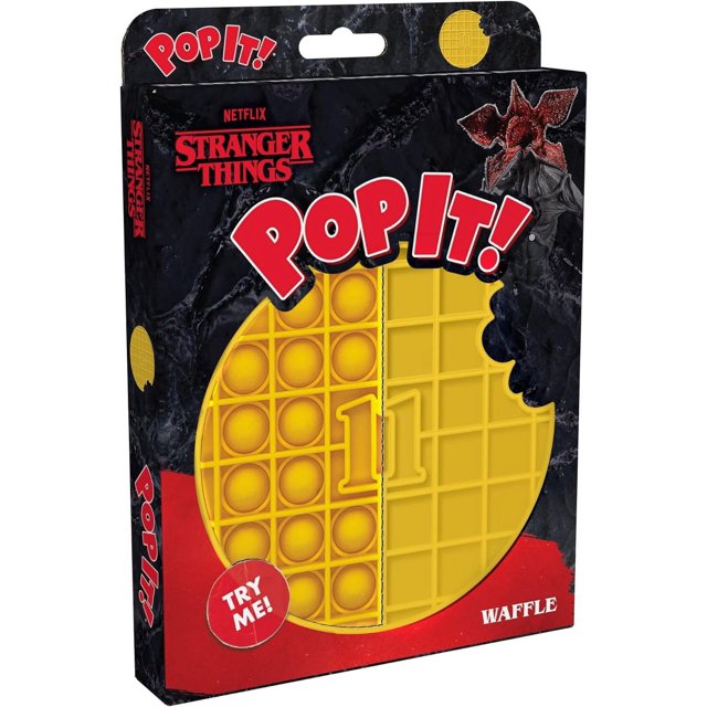 Buffalo Games - Pop It! - Stranger Things - Waffle - Walmart.com
