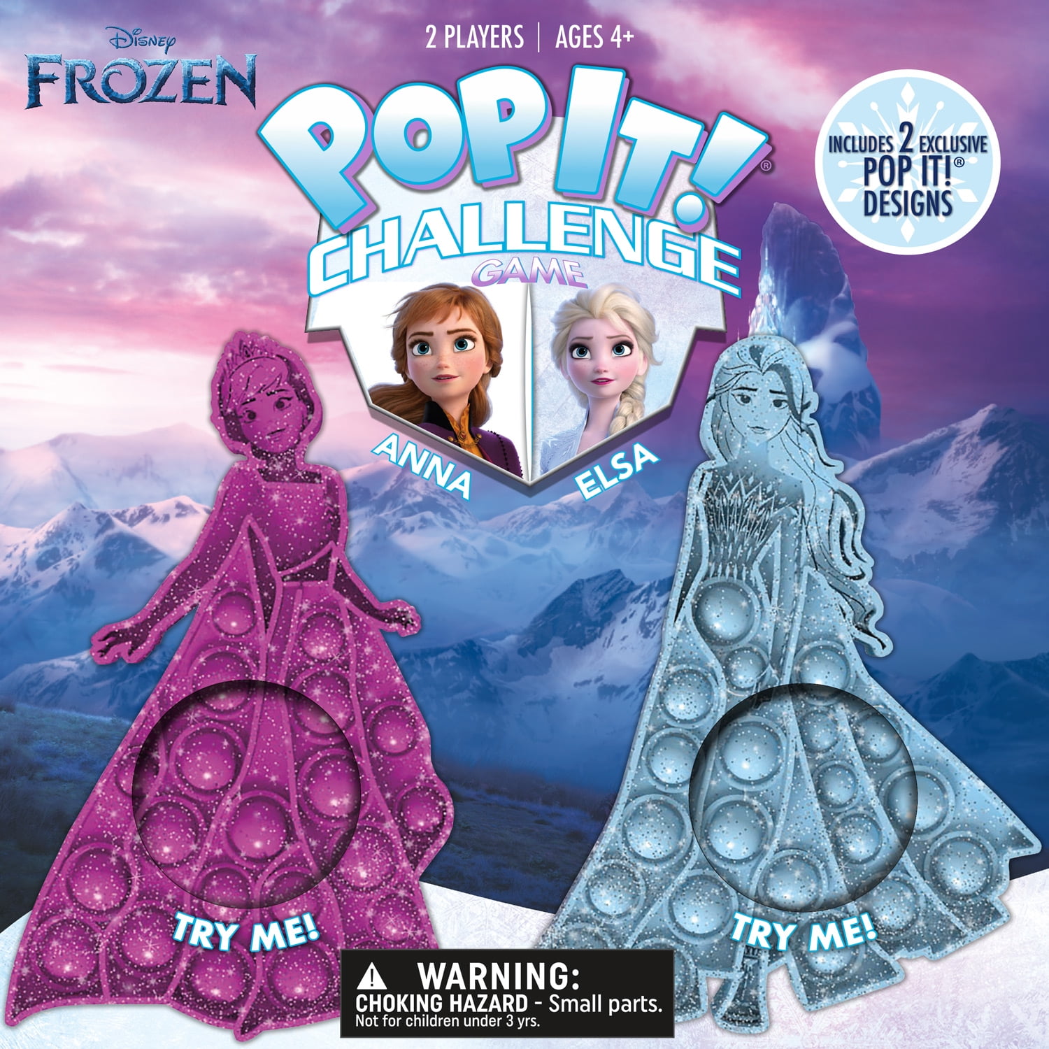 Buffalo Games PopIt! Challenge Game - Disney Frozen Princesses ...