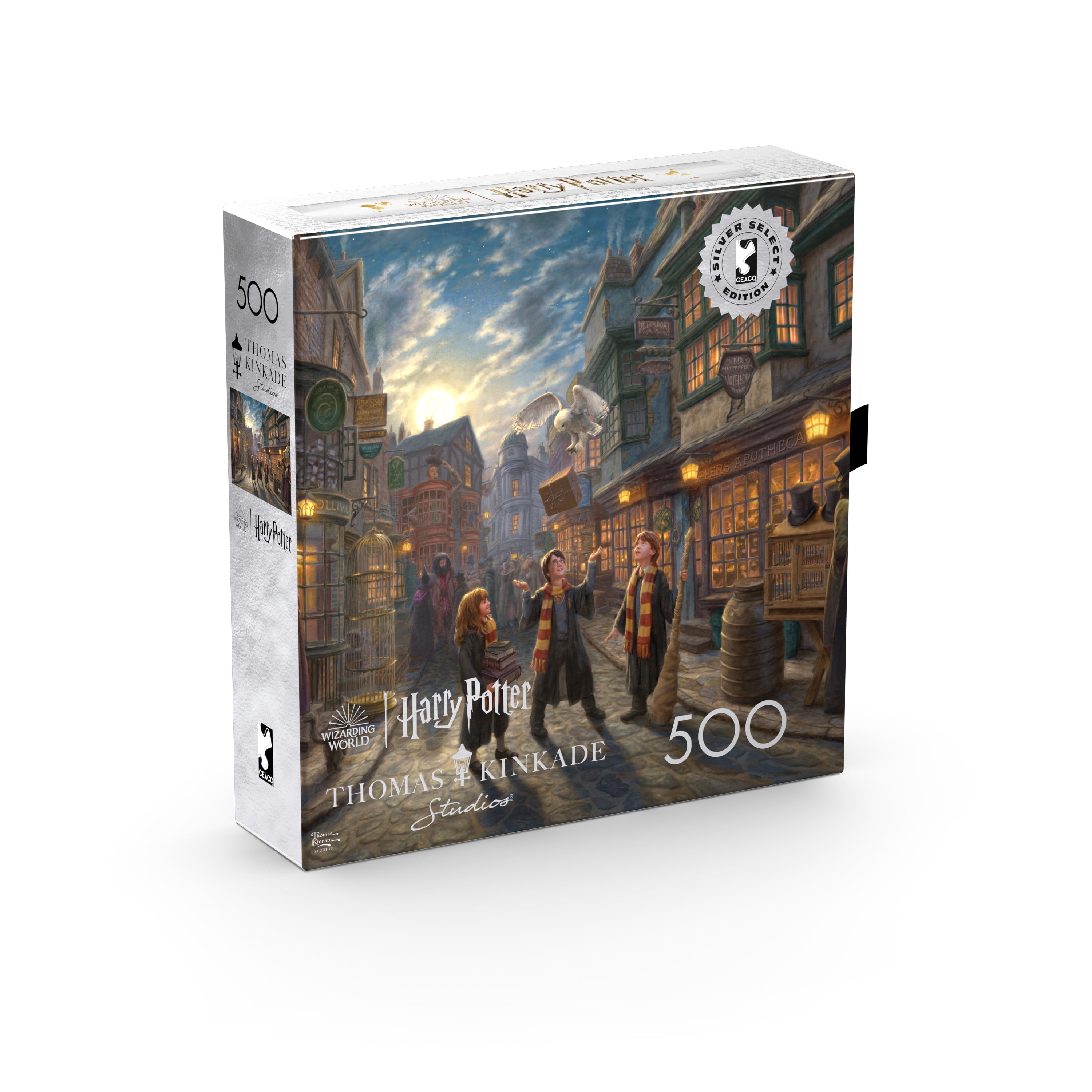 Buffalo Games Silver Select Diagon Alley 500-Piece Interlocking Jigsaw ...