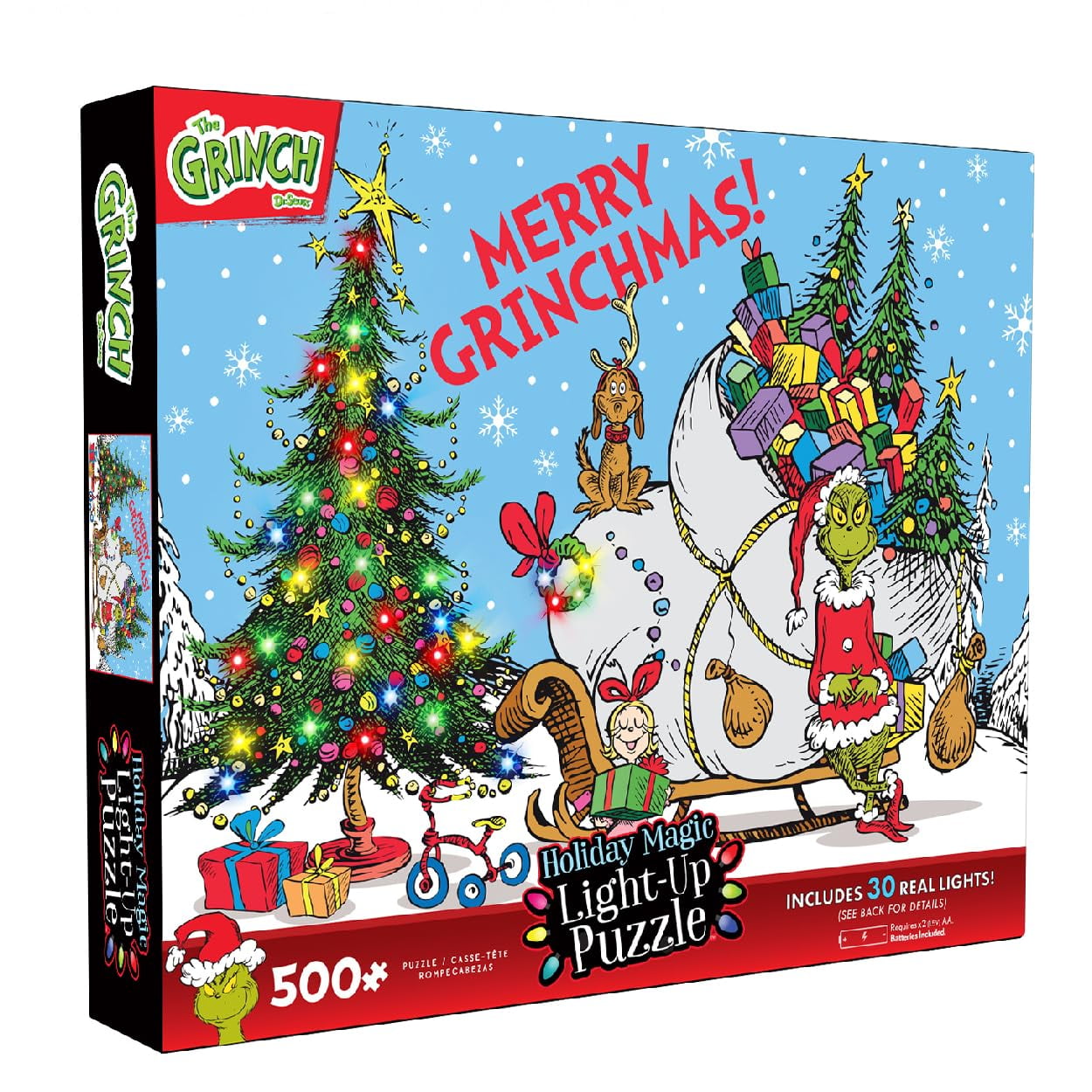 Buffalo Games - The STF9 Grinch - Dr. Seuss - Merry Grinchmas - Holiday ...