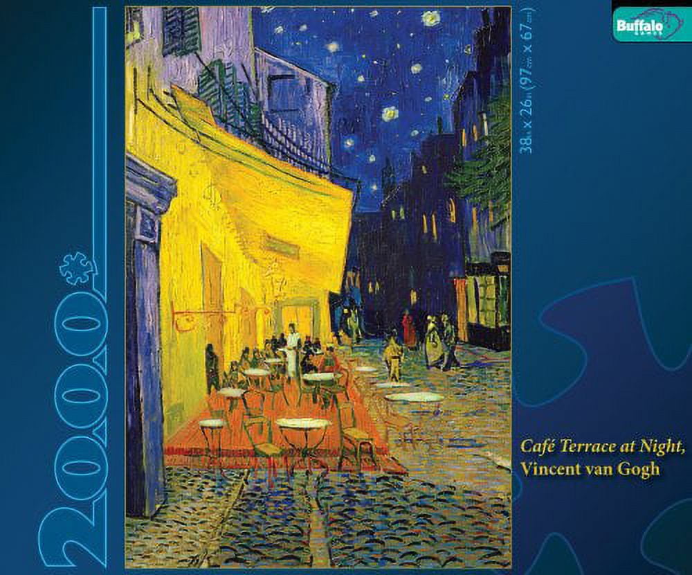 Buffalo Games Vincent Van Gogh: Cafe Terrace At Night (2000 Piece ...