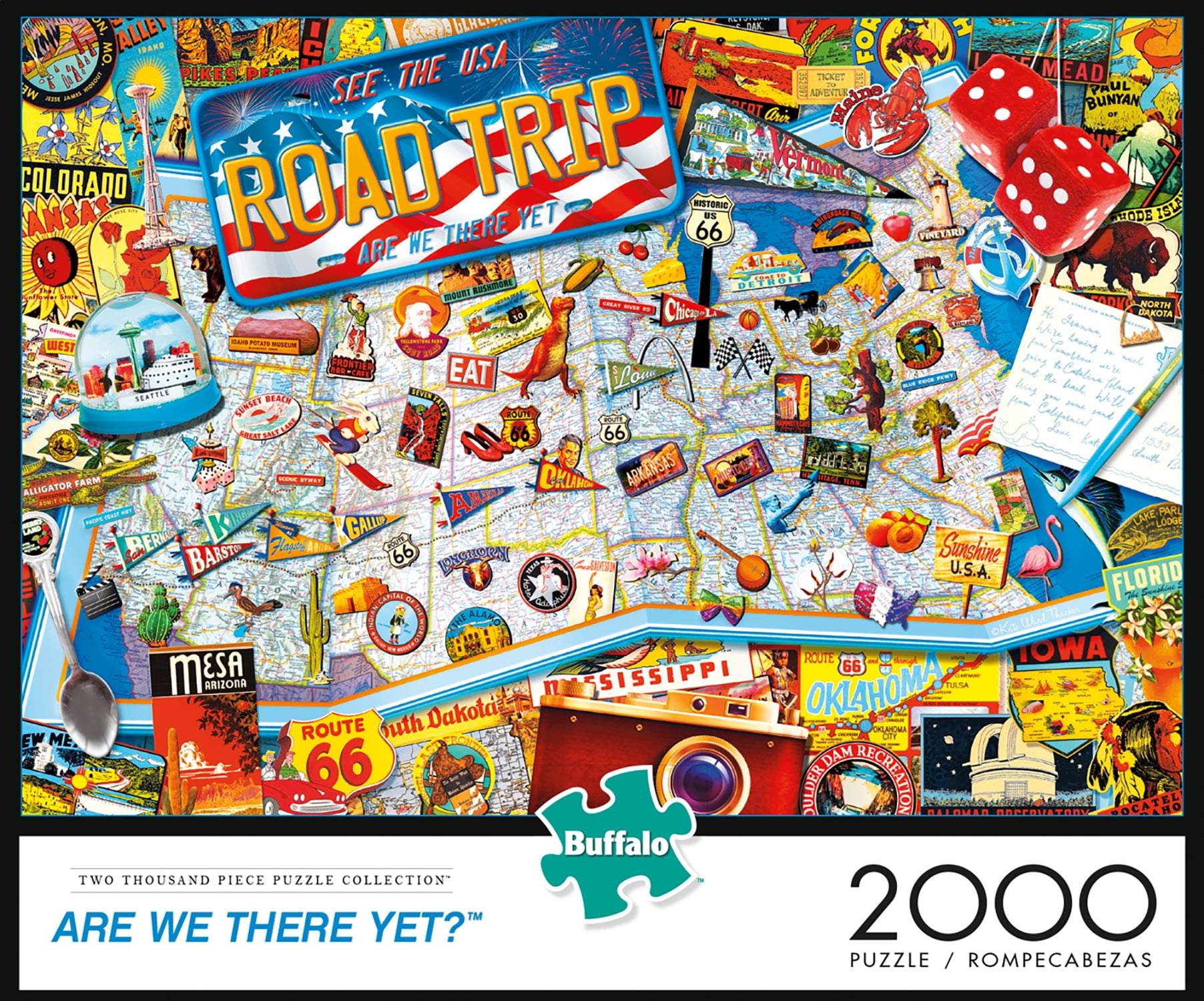 Buffalo Games - are We There Yet? - 2000 Piece Jigsaw Puzzle - Walmart.com