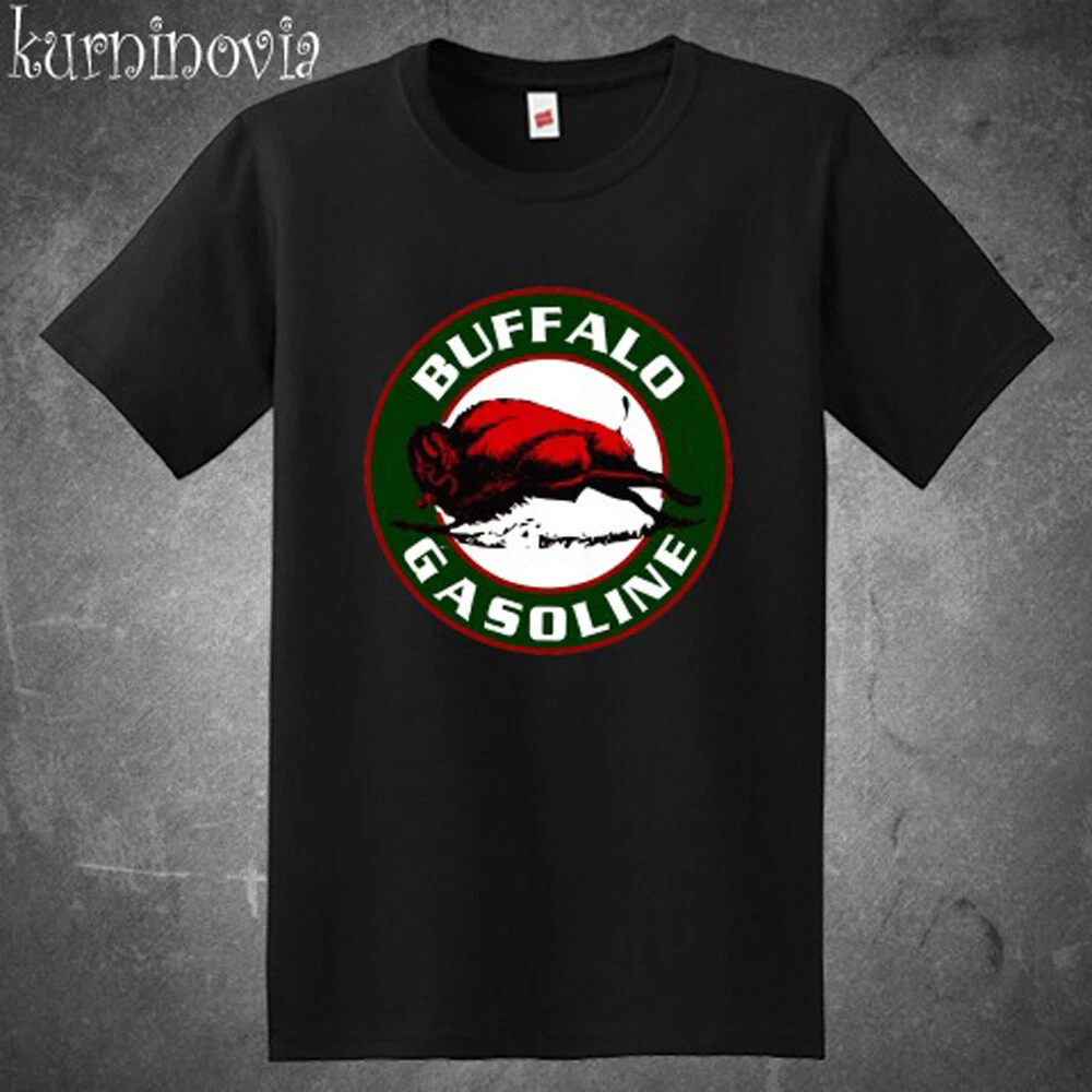 Buffalo Gasoline Classic Petrol Men's Black Size S to 5XL | eBay ...