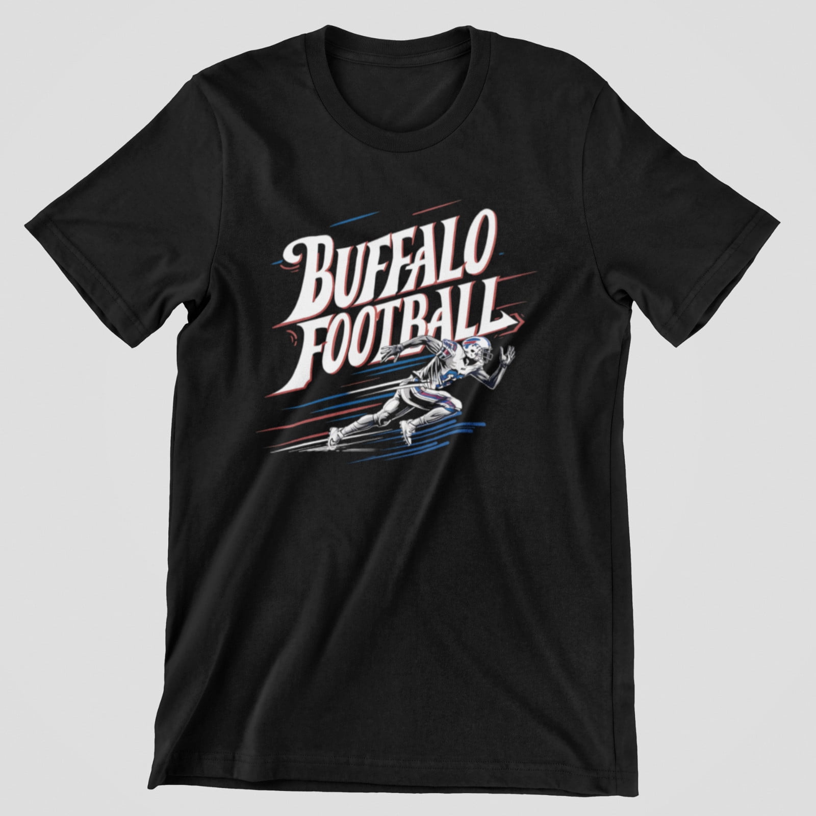 Buffalo Gridiron Charge Premium Fan Graphic Shirt - Walmart.com