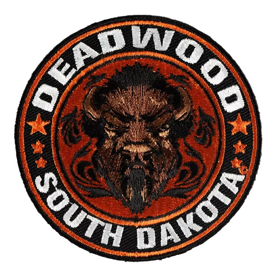 Buffalo Head Deadwood SD Patch, South Dakota Patches - Walmart.com