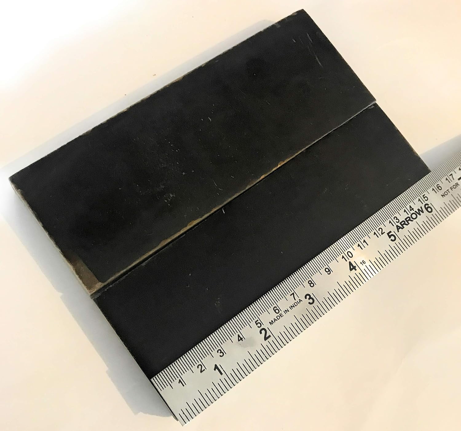 Buffalo Horn Extra Large Knife Scales 161x60x16mm for Lugar Grips ...