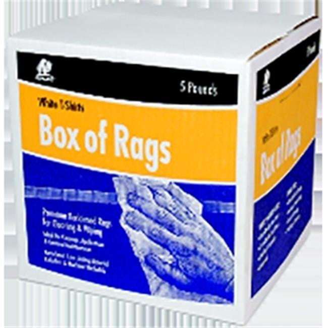 Buffalo Industries 10084 Recycled Colored Cloth Rags - Box - Walmart.com