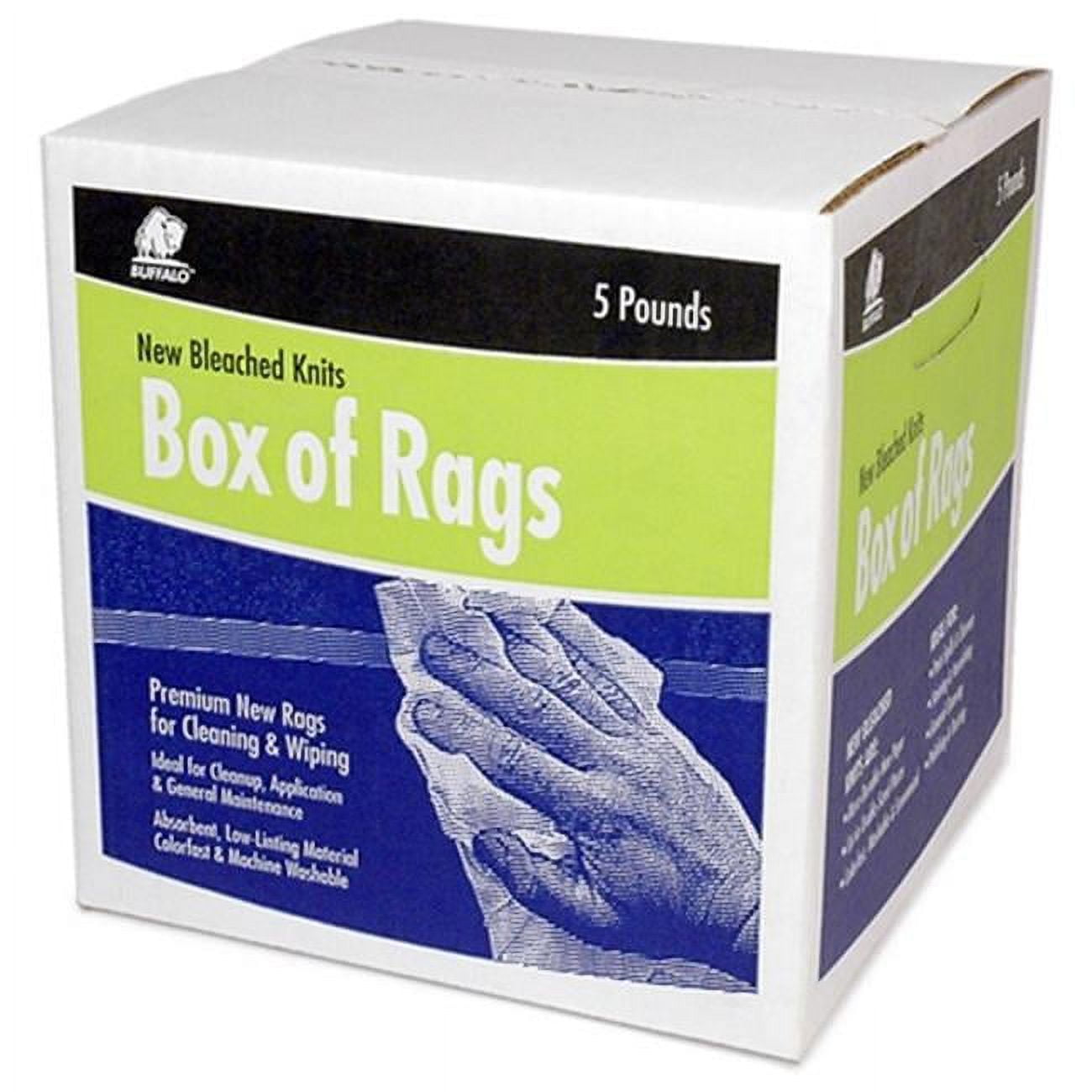 Buffalo Industries 5 Lb Box Of Rags - Walmart.com