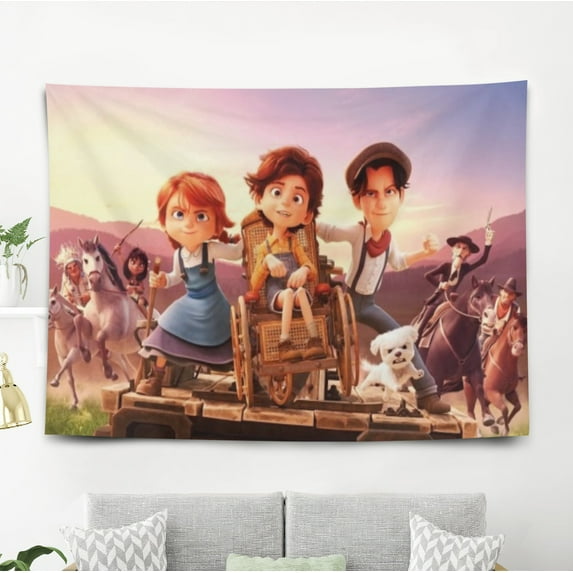 Buffalo Kids Tapestry Gift Wall Hanging Backdrop for Room Bedroom Girls ...