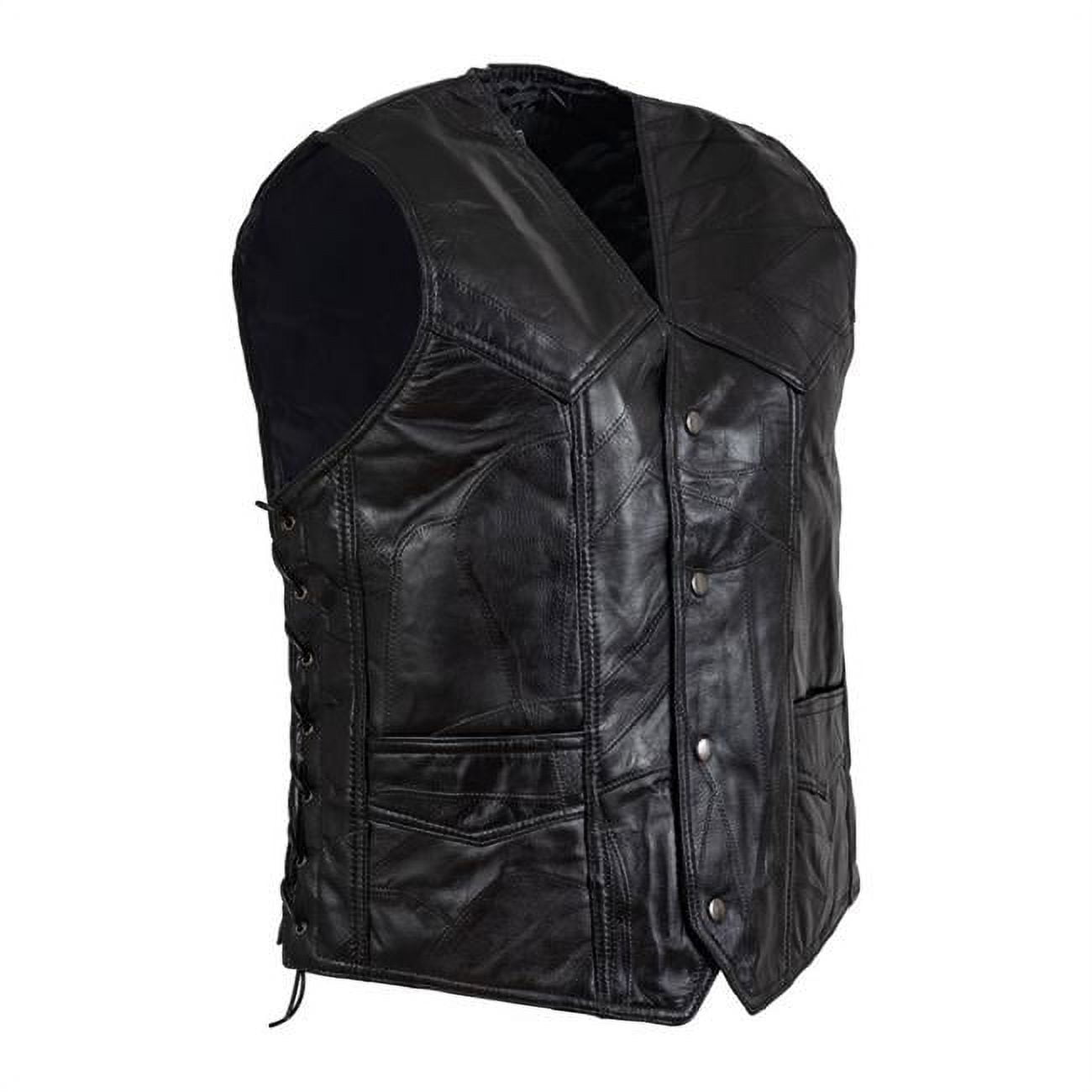 Buffalo Leather Vests for Men - Large - Walmart.com