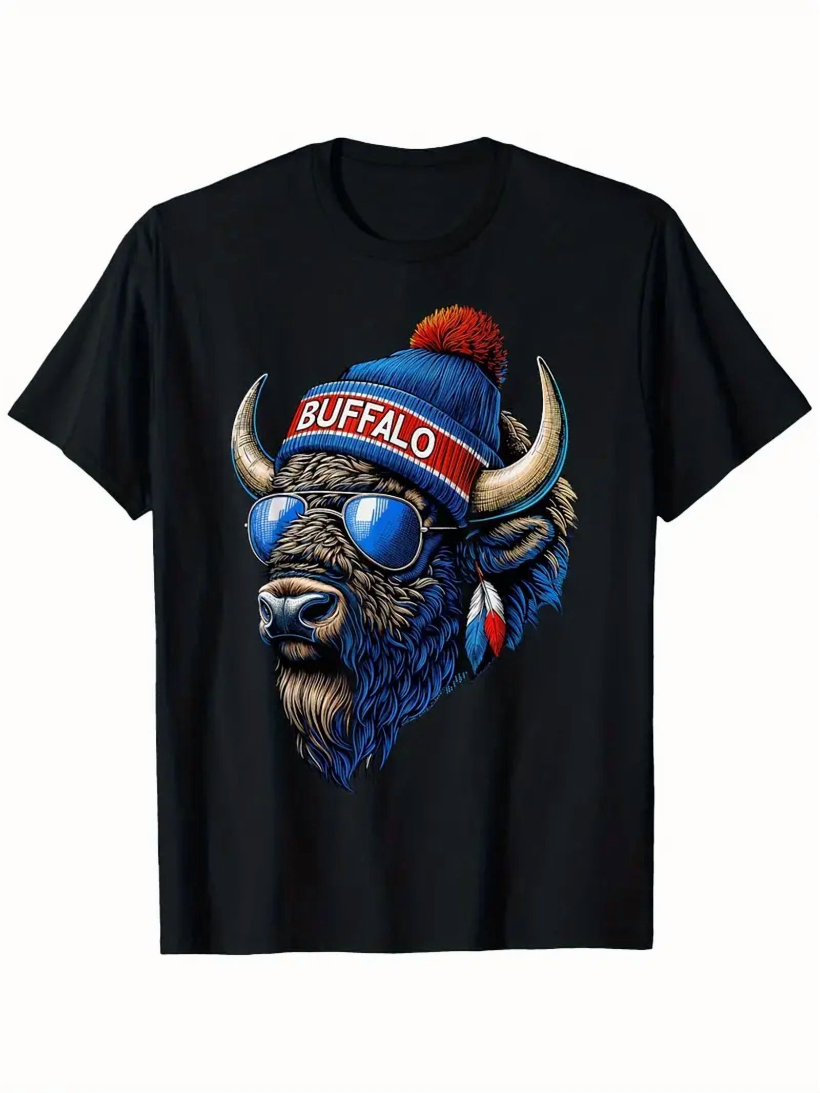 Buffalo Lovers T-Shirt for Men & Women - 100% Cotton, Super Soft ...