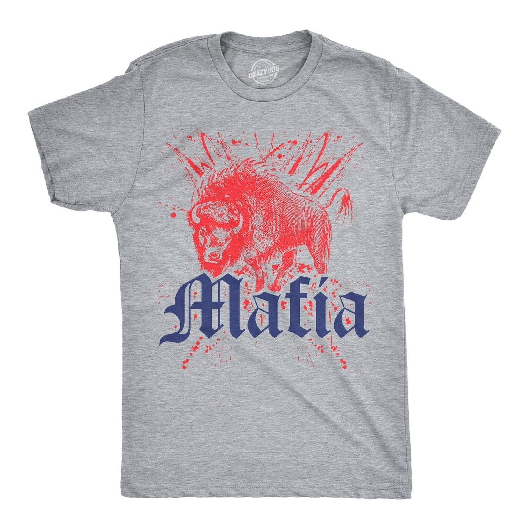 Buffalo Mafia Men's T Shirt - Walmart.com