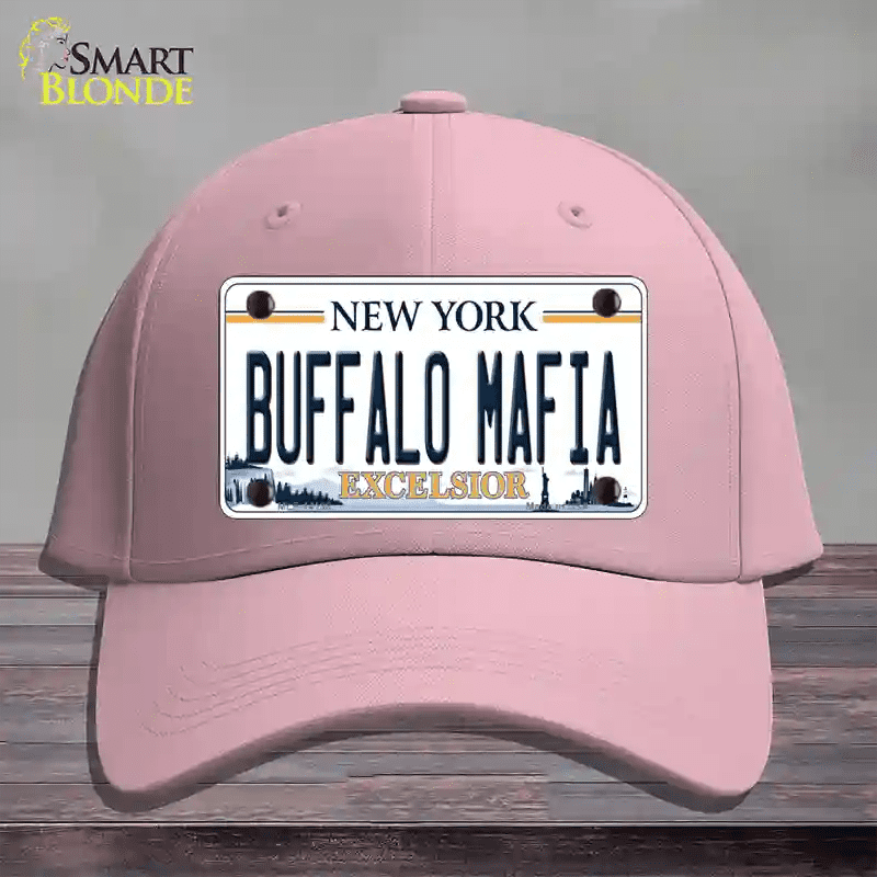 Buffalo Mafia New York Excelsior Novelty License Plate Hat Cotton Pink ...