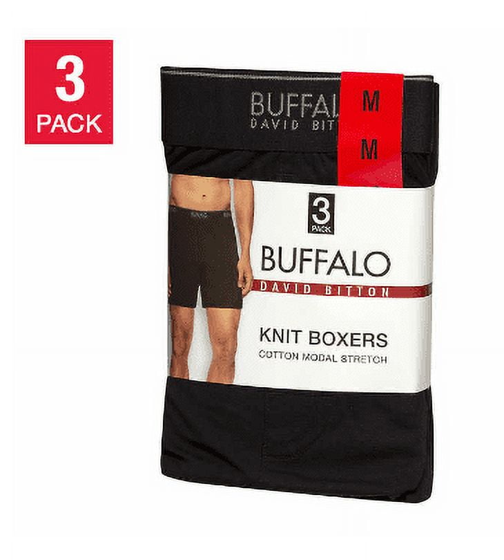 Buffalo Men's Knit Boxer, 3-pack (X-Large) - Walmart.com