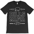Buffalo Movement White Text Themed Funny and Cool Sports and Football ...