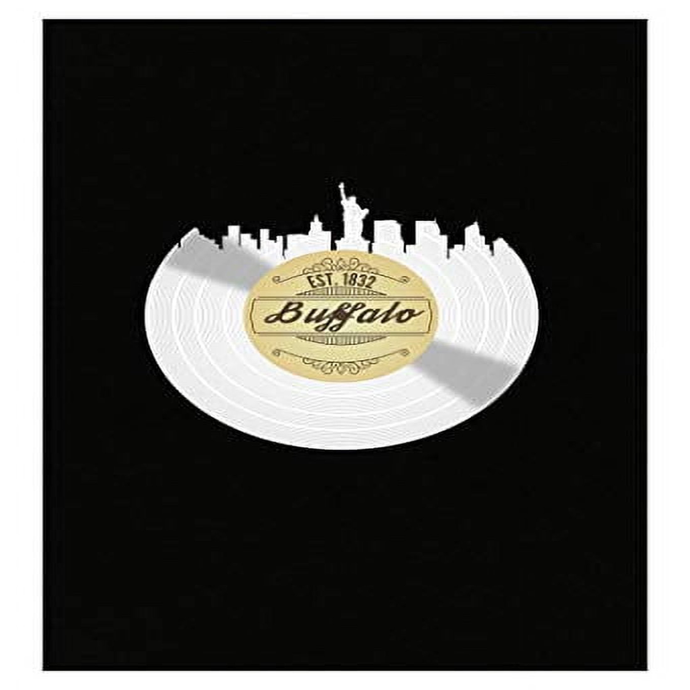 Buffalo NY Music Record Disc Poster - 13x19" Wall Art for Music Lovers ...