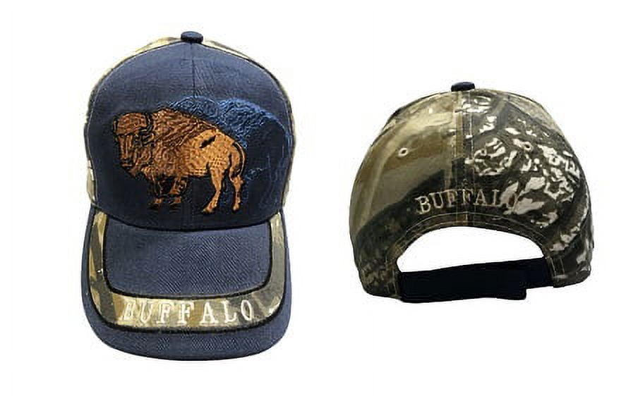 Buffalo Native Pride Embroidered Baseball Caps - 2 Tone Color Uni-Sex ...