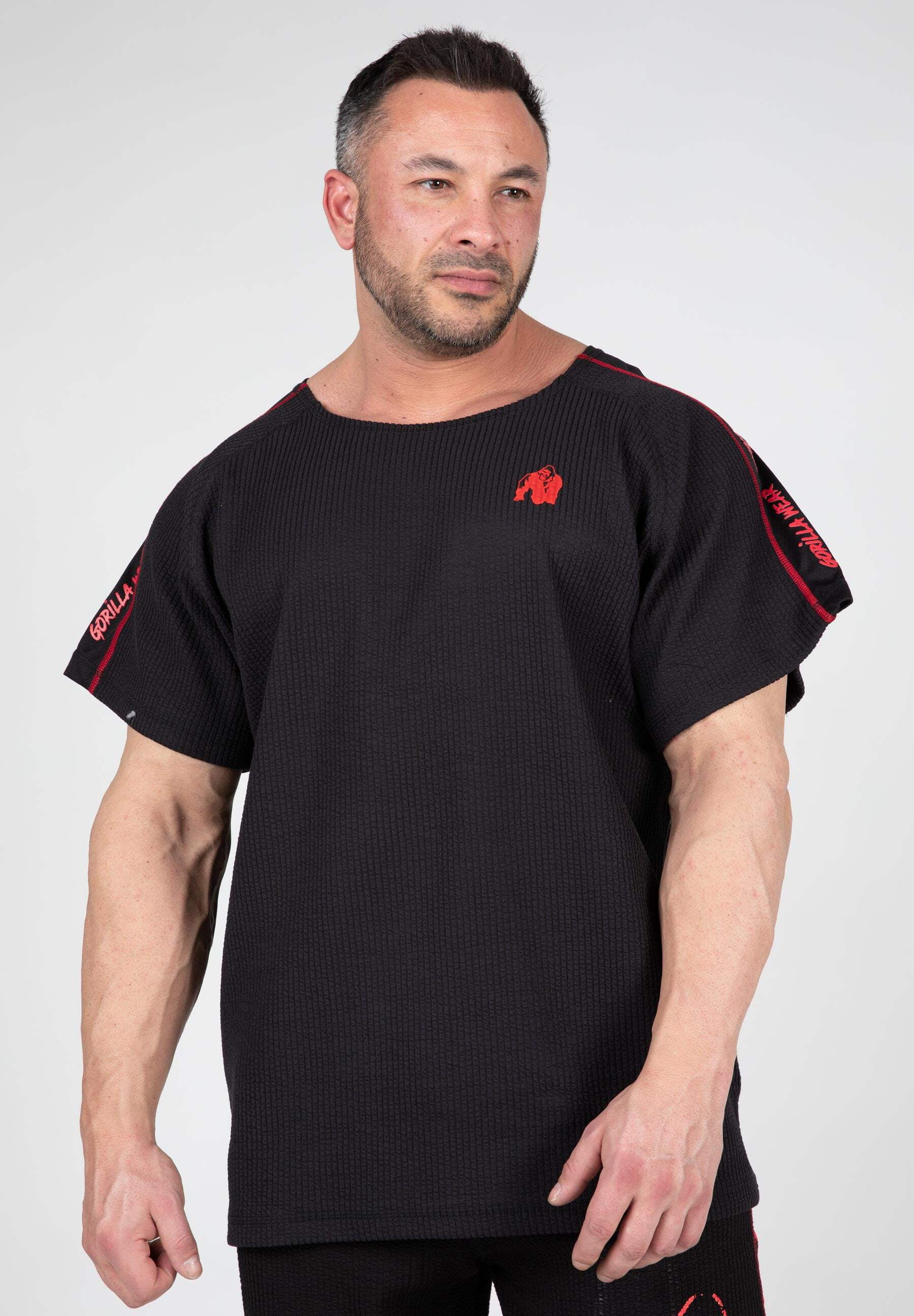 Buffalo Old School Top -Black/Red - Walmart.com