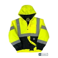 JORESTECH Hi-Vis Safety Jacket with Heat Transfer Reflective Tape and ...