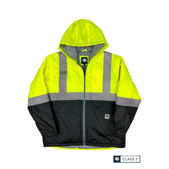 Buffalo Outdoors® Workwear Class 2 Hi Vis Safety Two-Tone Lightweight ...