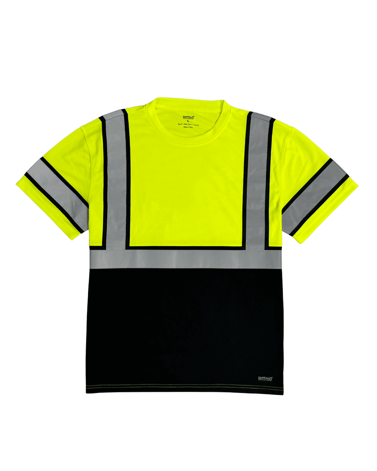Buffalo Outdoors® Workwear Class 2 Reflective Hi Vis Safety Pullover ...