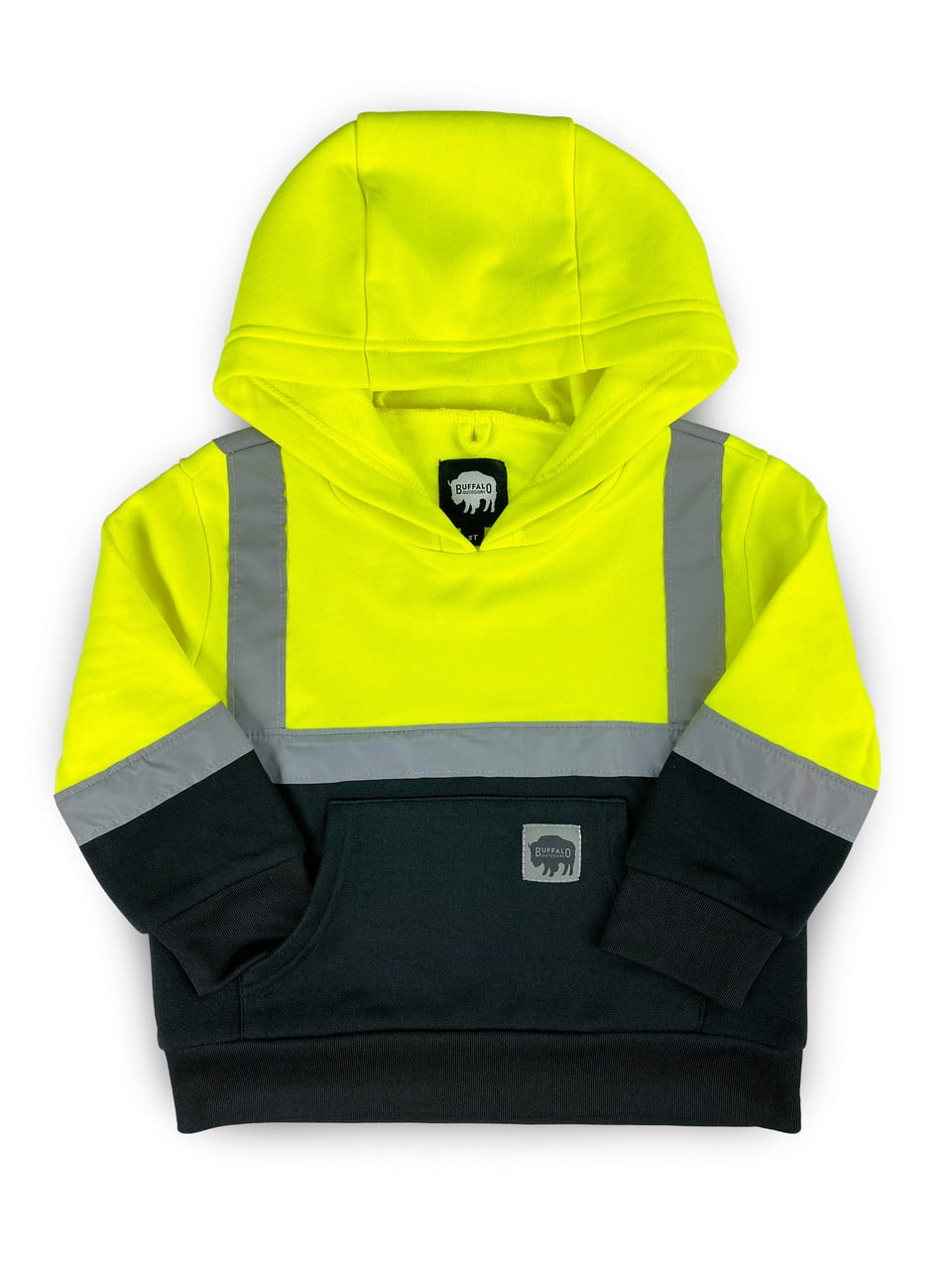 Buffalo Outdoors® Workwear Kid's Hi Vis Reflective Safety Hoodie ...