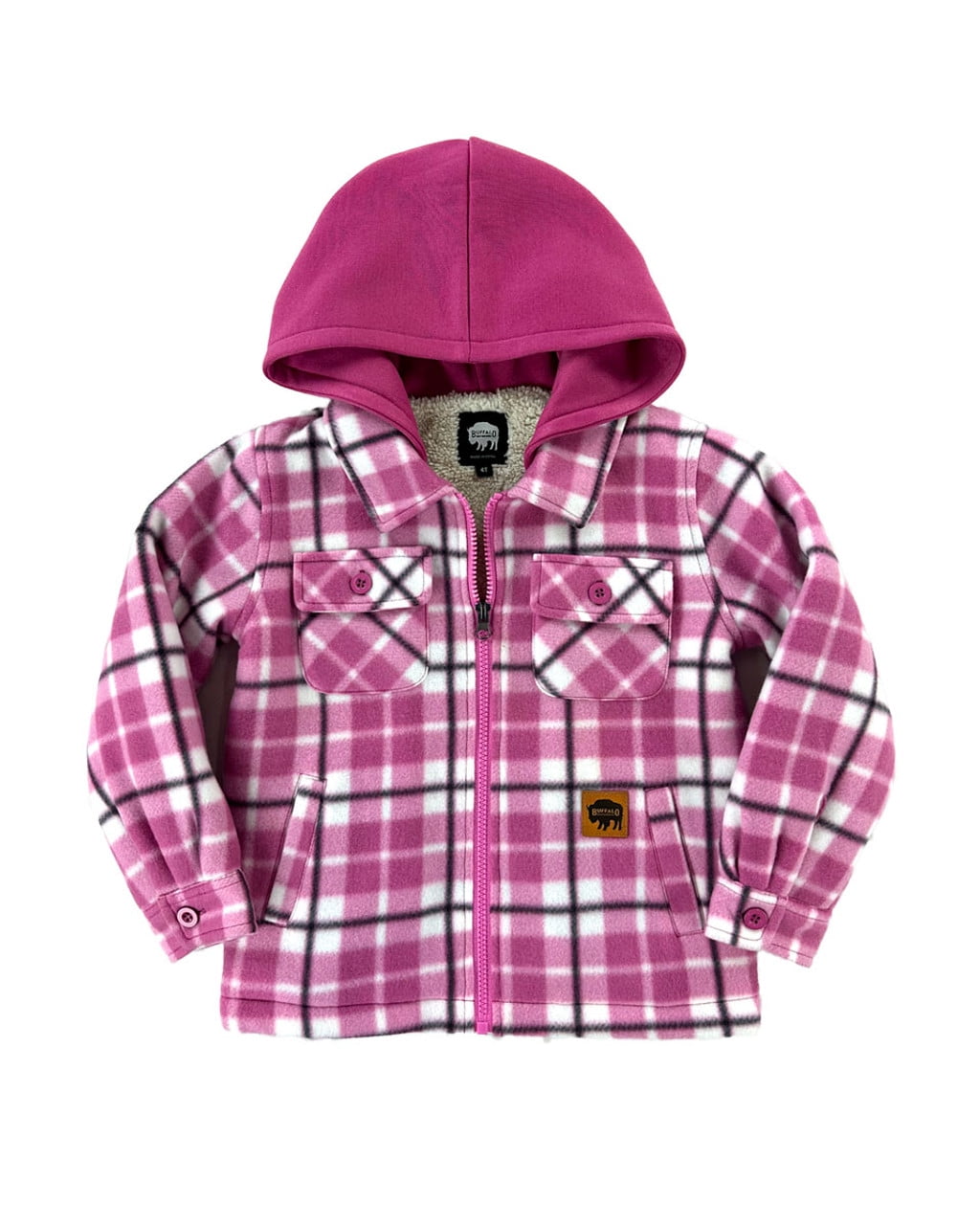 Buffalo Outdoors® Workwear Kid's Sherpa Lined Fleece - Walmart.com