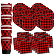 Plaid Party Supplies in Party & Occasions - Walmart.com