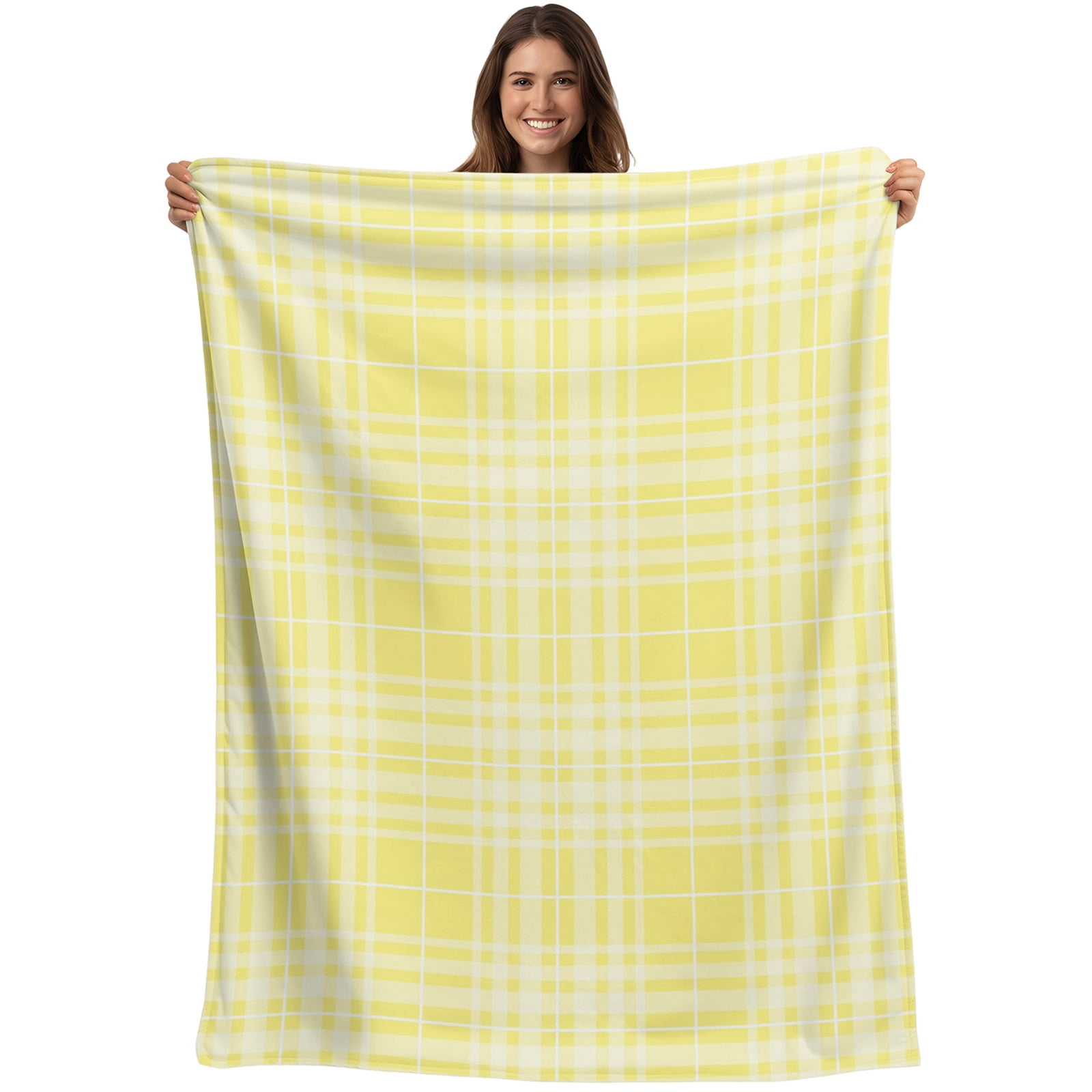 Buffalo Plaid Blanket Soft Cozy Warm Throw Blanket for Couch, Plush ...