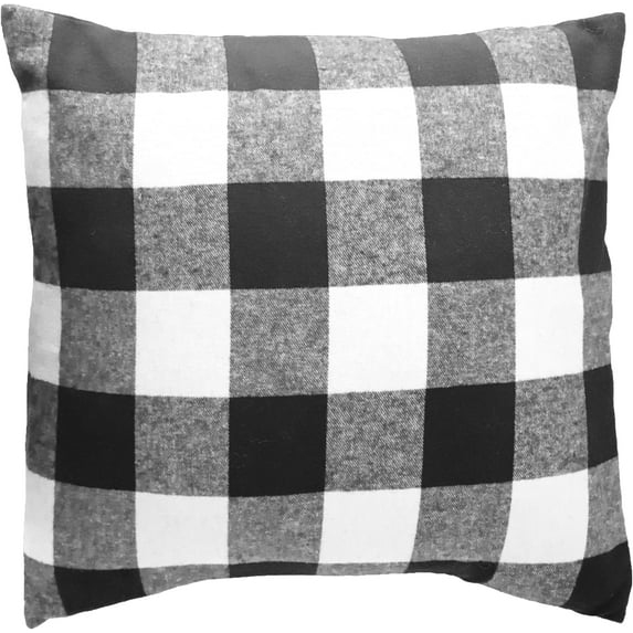 Buffalo Plaid Checkered Farmhouse Decorative Throw Pillow Cushion Cover ...