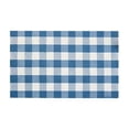 Buffalo Plaid Outdoor Rug, Checkered Front Porch Mat Machine Washable ...