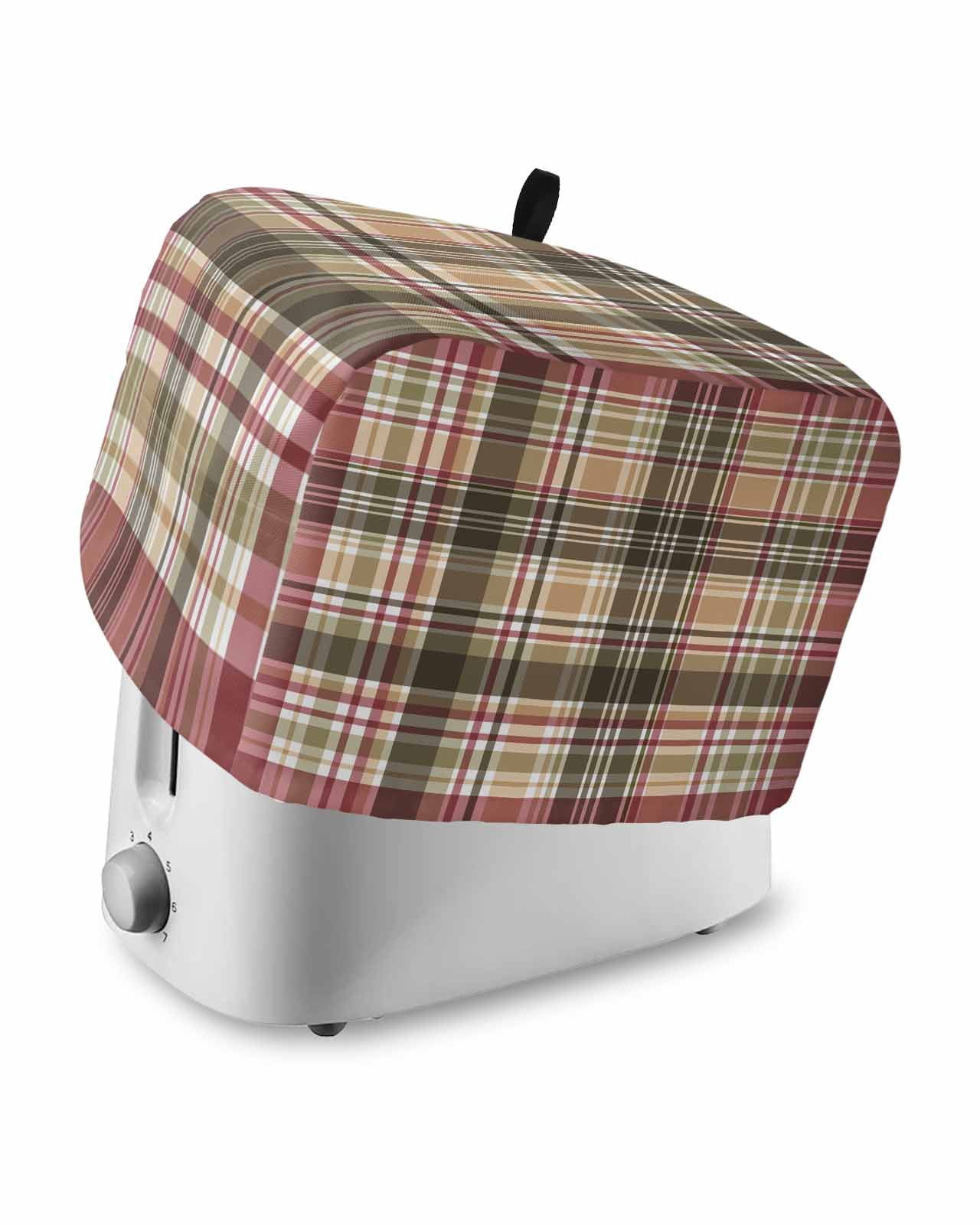 Buffalo Plaid Small Toaster Cover 2 Slice, Kitchen Appliance Covers ...