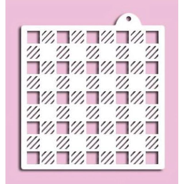 Buffalo Plaid Stencil - Walmart.com