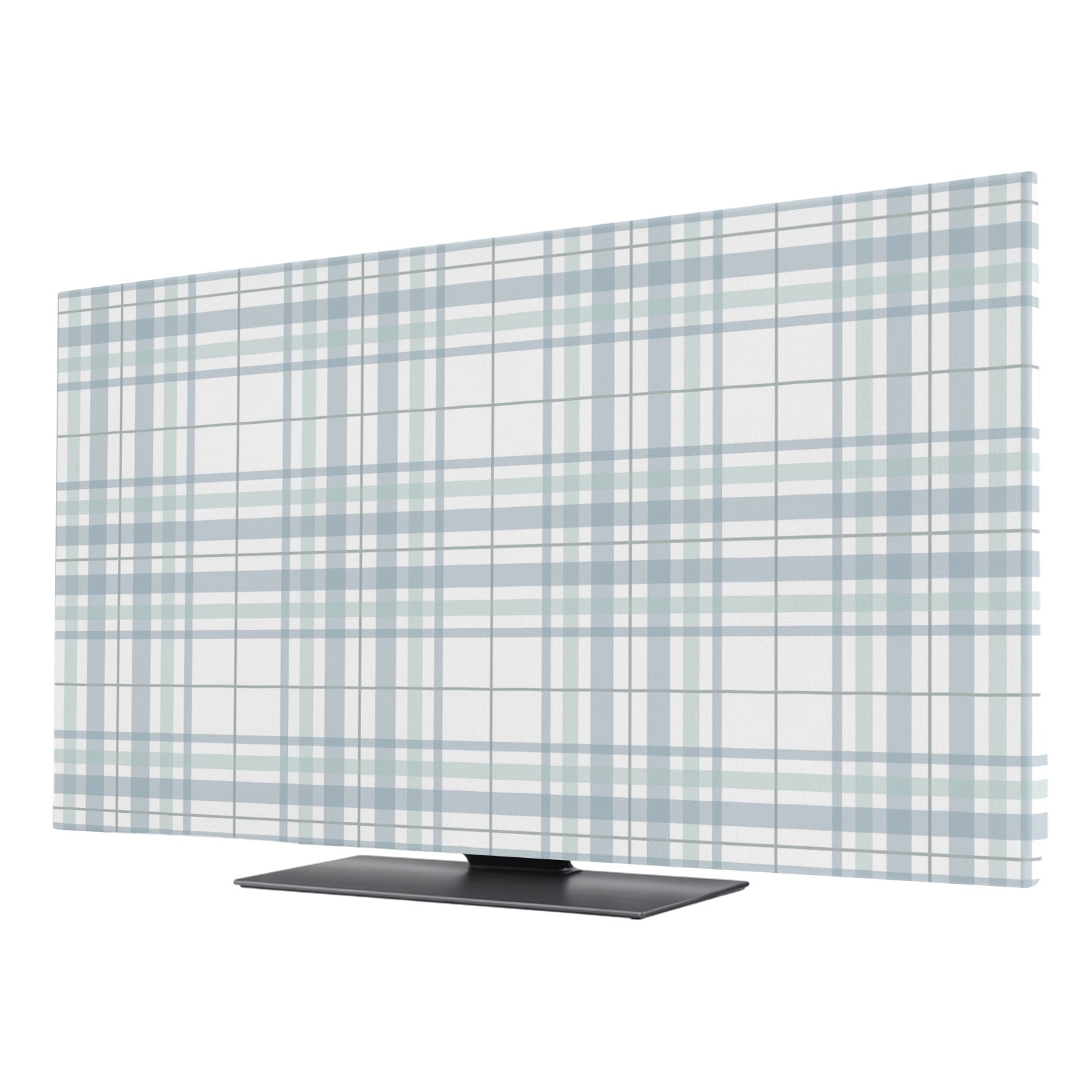 Buffalo Plaid TV Cover for 40 Inch Screen,Stretch Fabric Dustproof TV ...