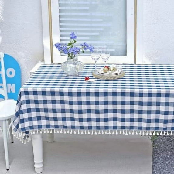 Buffalo Plaid Tablecloth, Gingham Table Cloth for Thanksgiving ...