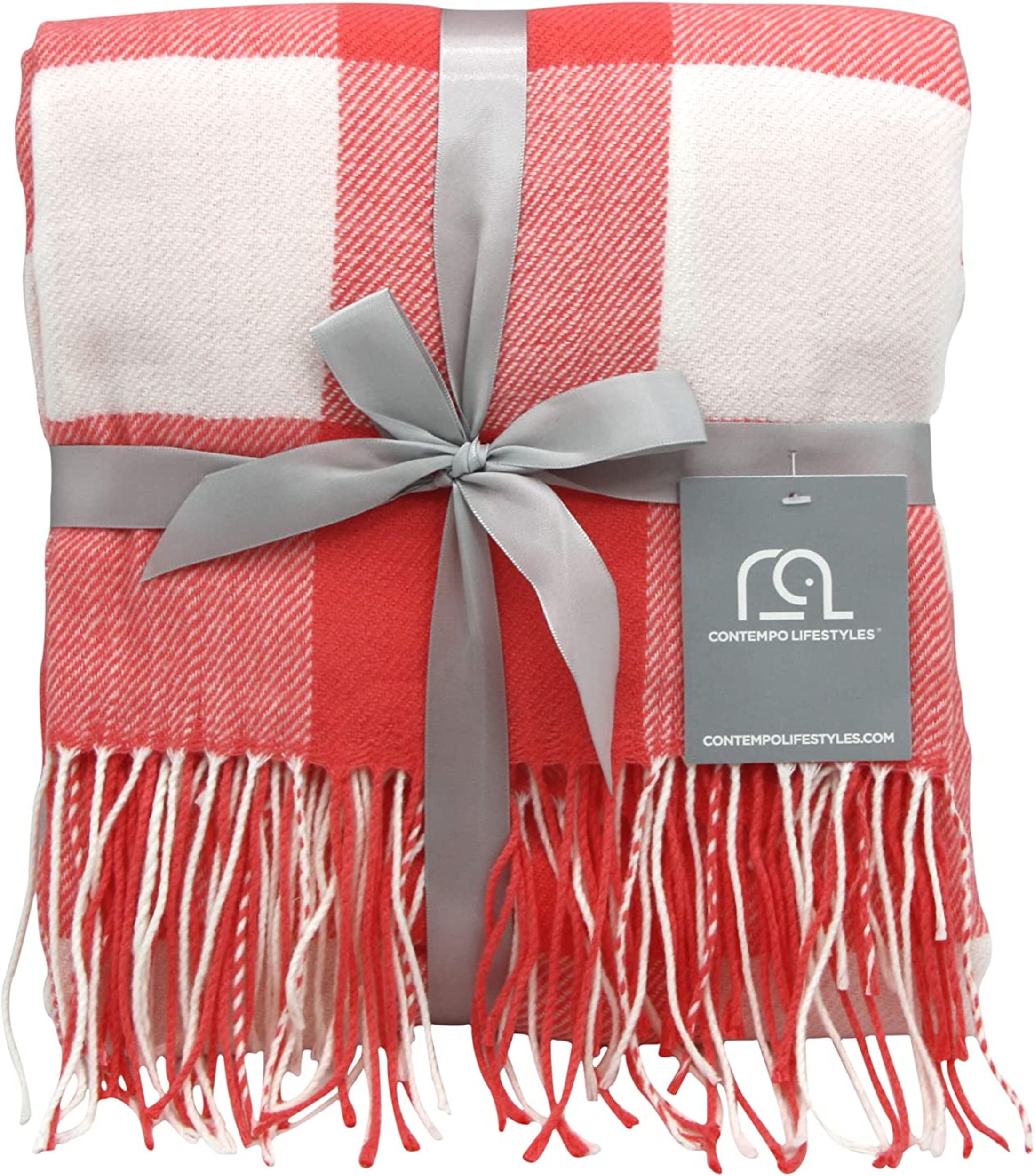 Buffalo Plaid Throw Blanket by Contempo Lifestyles – 50 x 70 Inch ...