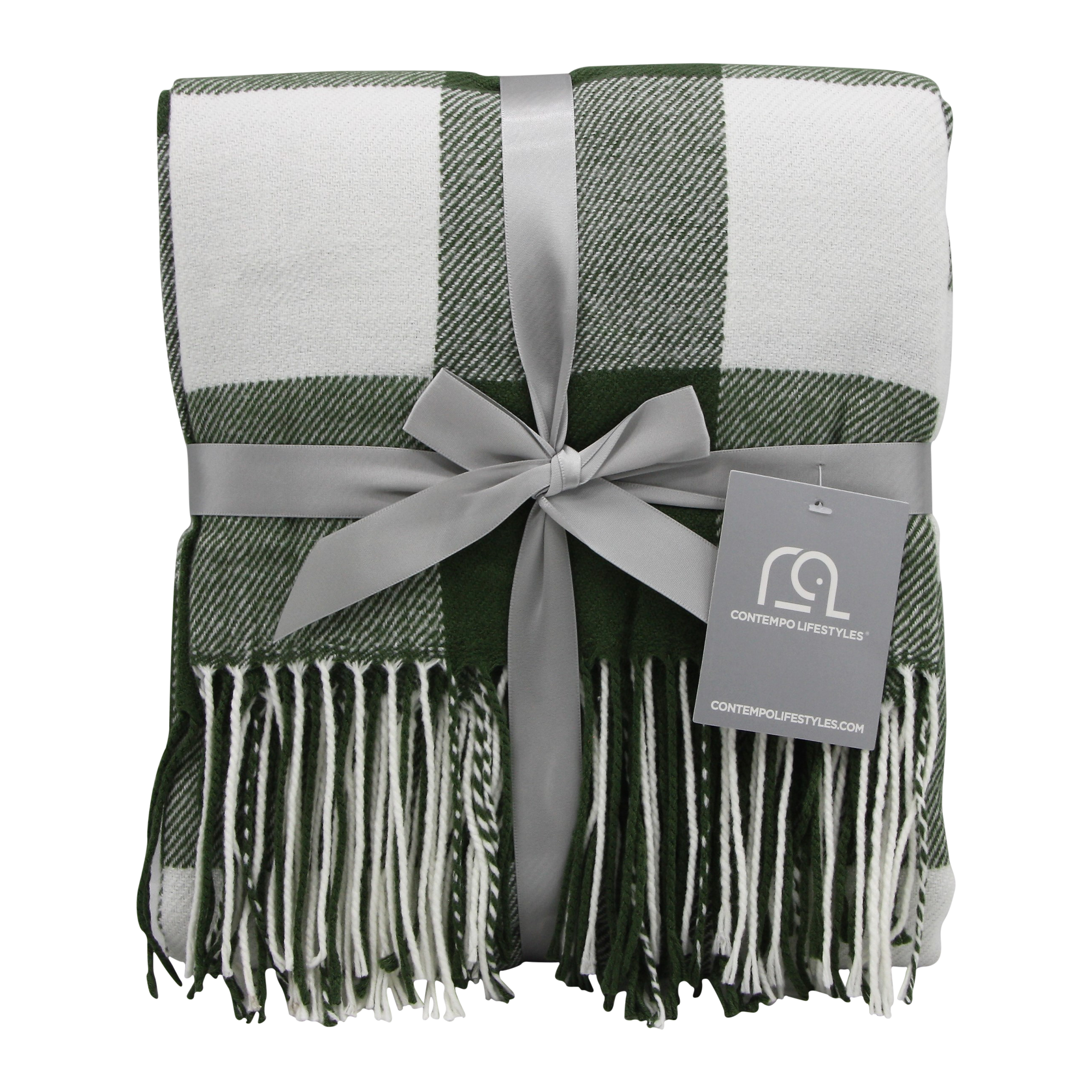 Buffalo Plaid Throw Blanket by Contempo Lifestyles – 50 x 70 Inch ...