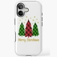 Buffalo Plaid Tree Pattern Festive Family Pajama with iPhone 17 16 15 ...