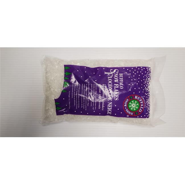 Buffalo Polyethylene Snow Iridescent Flakes - Case of 24 - Walmart.com