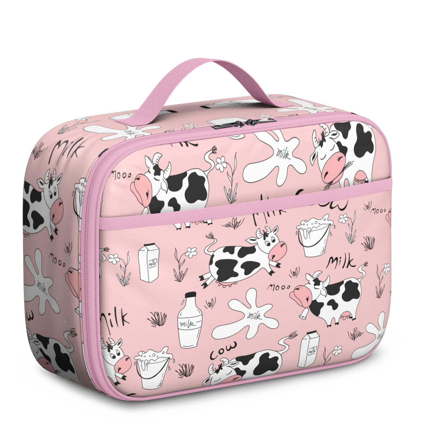 Buffalo Print Thermal Lunch Bag for Cow Lovers - Durable & Spacious ...