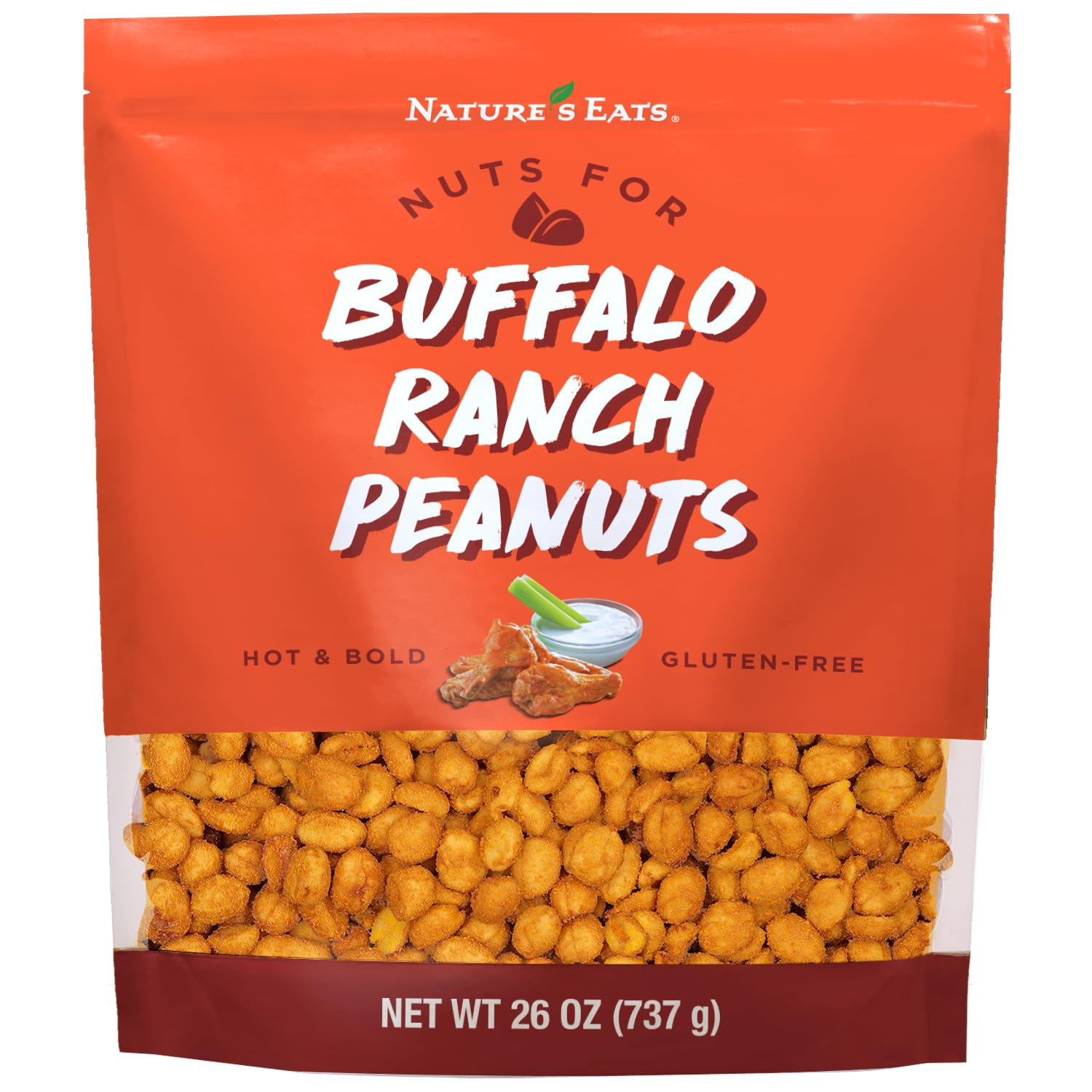 Buffalo Ranch Peanuts 26oz KEF16 - Walmart.com