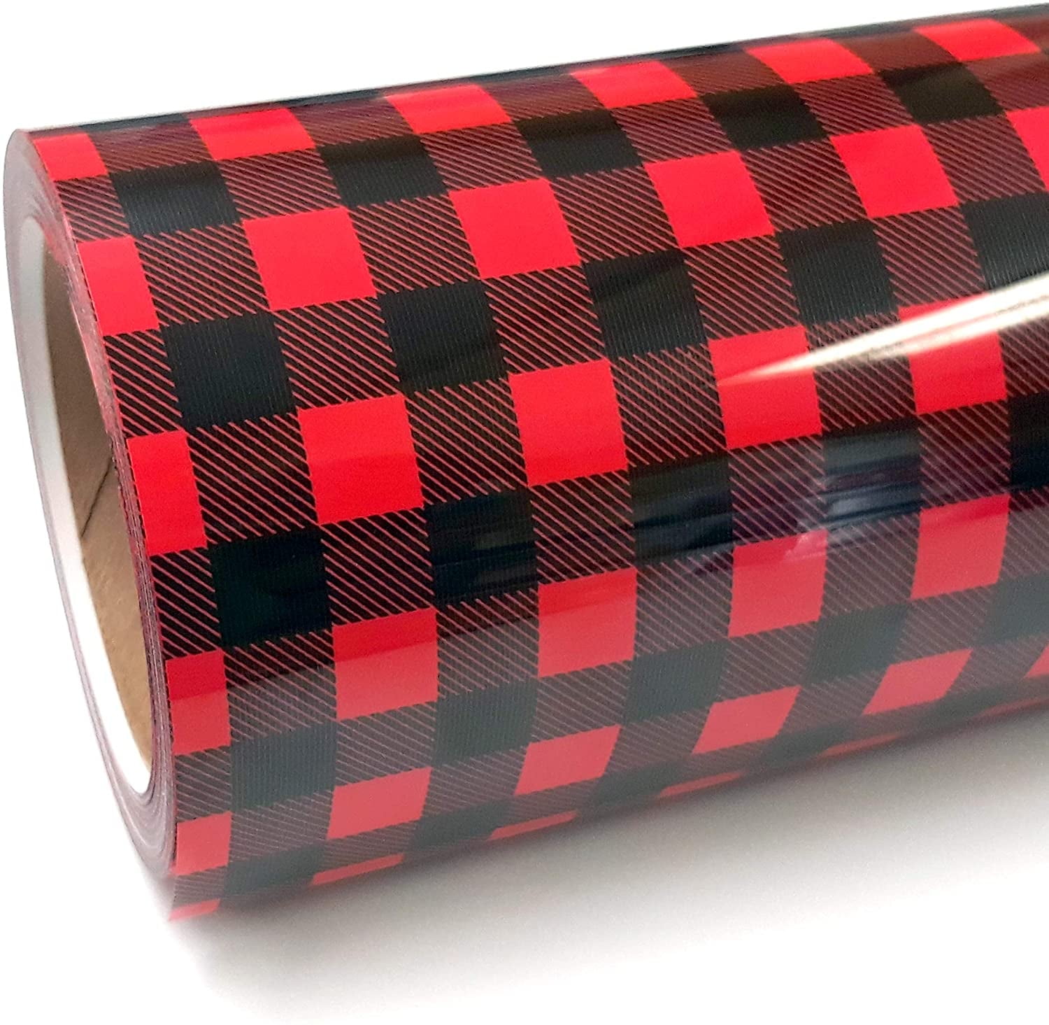 Buffalo Red Plaid Thermoflex Fashion Patterns 12" x 3' (Feet) Roll ...