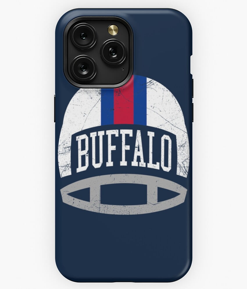 Buffalo Retro Helmet Blue Vintage Bills Football A9506 Phone Case for ...